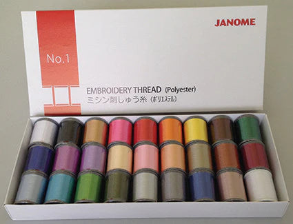 Janome Embroidery thread | J-207200 – Hampshire Sewing Machines