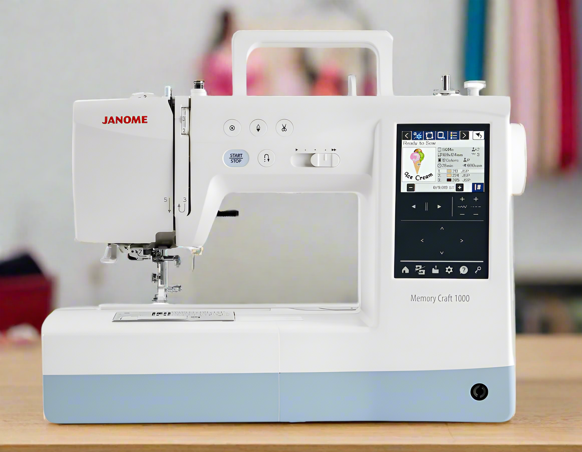 Janome MC1000 Embroidery Sewing Machine | Computerised | Hampshire ...