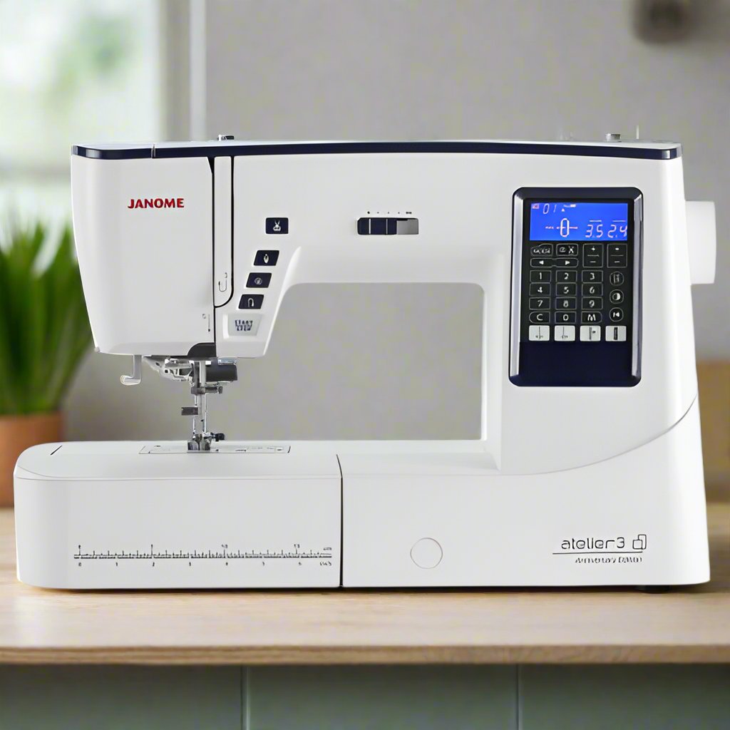 Janome Atelier 3 Anniversary Edition Sewing Machine | Computerised ...
